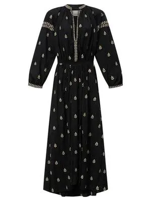 Isabel Marant Étoile Rodilia Silk Long Dress - Multicolor
