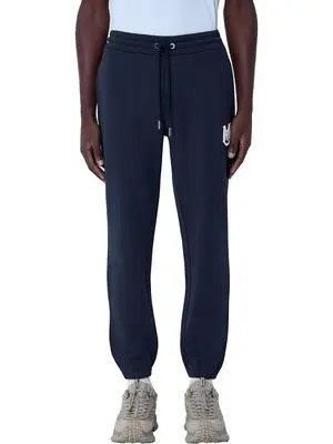 Moncler Moncler Men Logo Motif Track Pants Blue