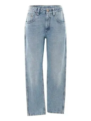 Brunello Cucinelli Straight-leg Denim Jeans - Blue