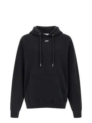 Off-White 3d Spray Arrow Skate' Hoodie - Black