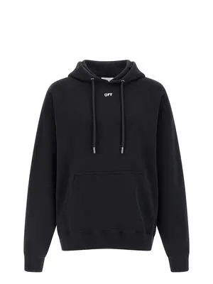 Off-White 3d Spray Arrow Hoodie - Black