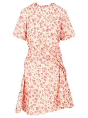 Loewe Silk Blend Taffeta Dress - Multicolor
