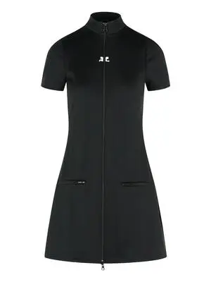 COURREGES Interlock Polyester Dress - Black