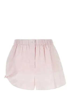 Prada PRADA Cotton Shorts Pink