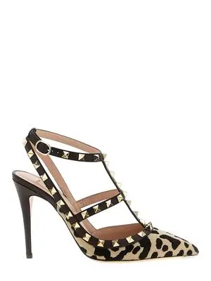Valentino Garavani Rockstud Pumps - Brown