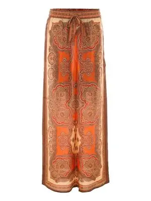 Zimmermann Mahon Relaxed Trousers - Orange