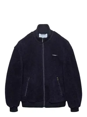 Prada Fleece Blouson Jacket Multicolor
