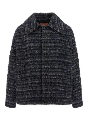 Missoni Caperdoni Frame Overshirt - Blue