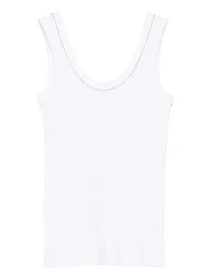 BRUNELLO CUCINELLI BRUNELLO CUCINELLI Sleeveless Scoop Neck Tank Top