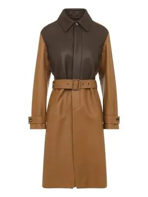 Loewe Lambskin Coat - Multicolor