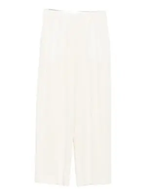 TOTEME Wool Blend Fluid Trousers - Multicolor