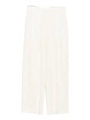 TOTEME Wool Blend Fluid Trousers - Multicolor