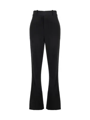 Bottega Veneta Flared Viscose Blend Pants - Multicolor