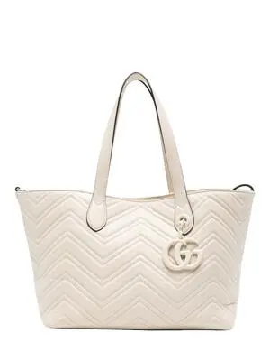 Gucci Gg Marmont Leather Tote Bag - Multicolor