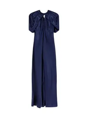 Alberta Ferretti Viscose Long Dress - Multicolor