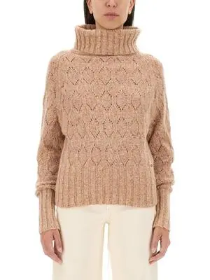 Kiton Turtleneck Shirt - Brown