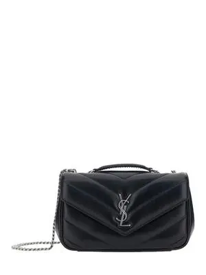 Saint Laurent Loulou Small Leather Shoulder Bag - Multicolor