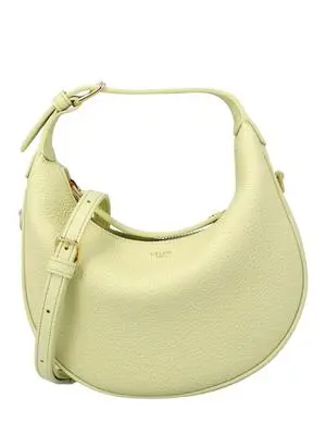 Celine CELINE Lulu Teen Leather Hobo Bag Multicolor