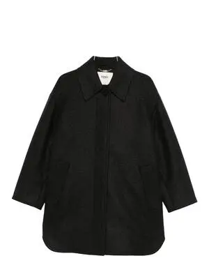 Fendi Wool Midi Coat - Multicolor