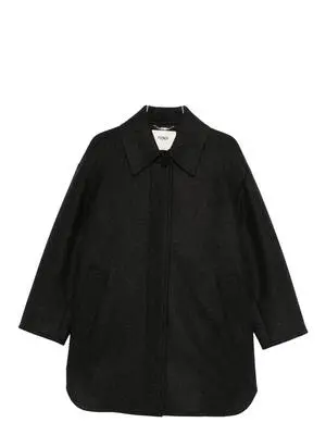 Fendi Wool Midi Coat - Multicolor