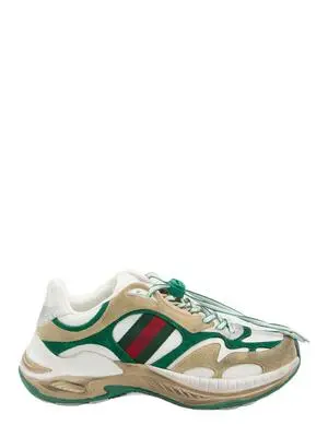 Gucci GUCCI Suede Sneakers White