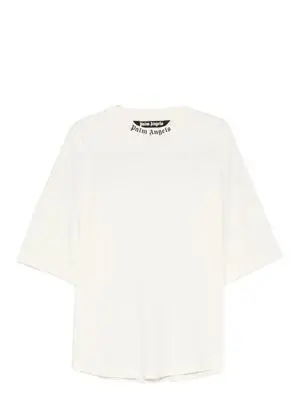 Palm Angels Logo Cotton T-shirt - Multicolor