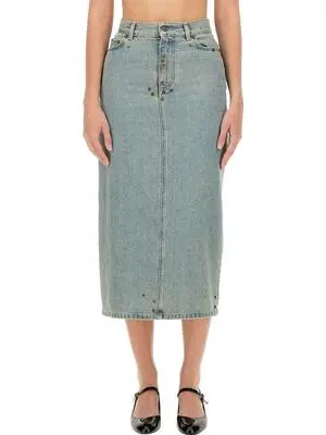 Moschino Denim Skirt - Blue