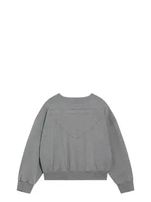 MAISON MARGIELA Cotton Zip Sweatshirt - Gray