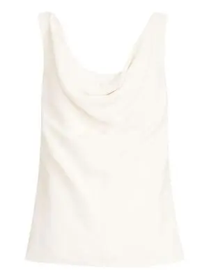 Brunello Cucinelli BRUNELLO CUCINELLI Linen Blend Tank Top Multicolor