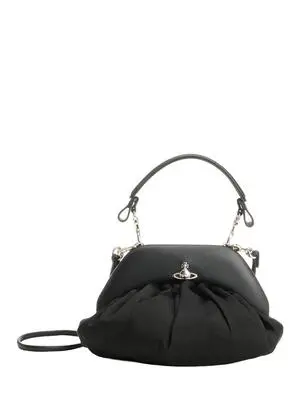 VIVIENNE WESTWOOD Brooke Leather Clutch - Black