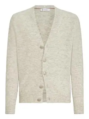 Brunello Cucinelli Wool And Cashmere Cardigan - Multicolor