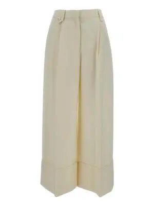 Simone Rocha Cropped Wide Leg Trousers - Multicolor