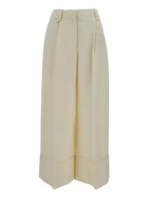 Simone Rocha Cropped Wide-leg Trousers - Multicolor