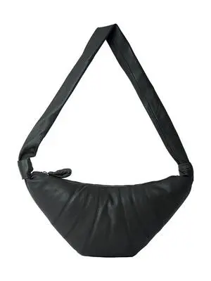 LEMAIRE Medium Croissant Crossbody Bag - Brown