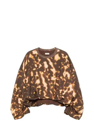 Dries Van Noten DRIES VAN NOTEN Printed Cotton Sweatshirt Multicolor