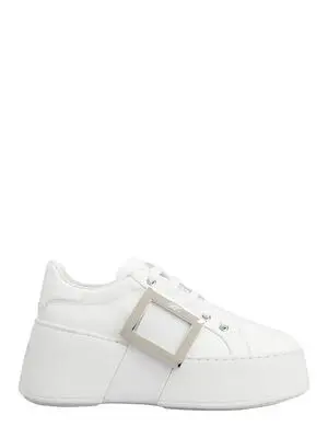 ROGER VIVIER Viv Skate Sneakers - White