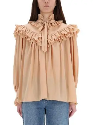 Chloé Silk Shirt - Cream