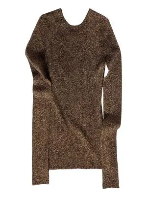 Miu Miu MIU MIU Lurex Crewneck Sweater Multicolor