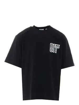 Off-White Motion Arrow Skate T-shirt - Black