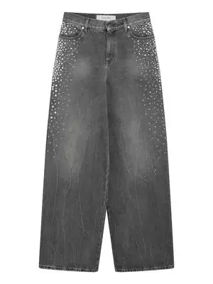GOLDEN GOOSE Melody Vintage-wash Cotton Boyfriend Jeans - Gray