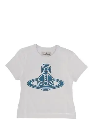 VIVIENNE WESTWOOD Paris Orb Mini T-shirt - White