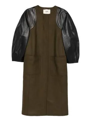 Fendi Wool Coat - Multicolor