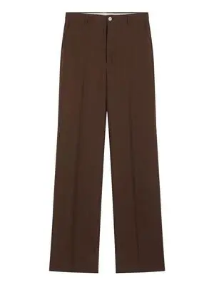 Gucci Technical Panama Trousers - Brown