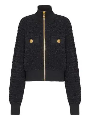 Balmain Zipper Bomber Jacket - Multicolor