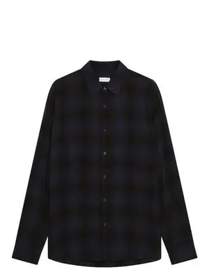 Dries Van Noten Check-pattern Viscose Shirt - Brown