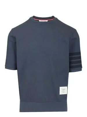 Thom Browne 4 Bar T-shirt - Blue