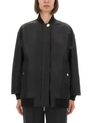 Sportmax SPORTMAX Agape Bomber Jacket Black