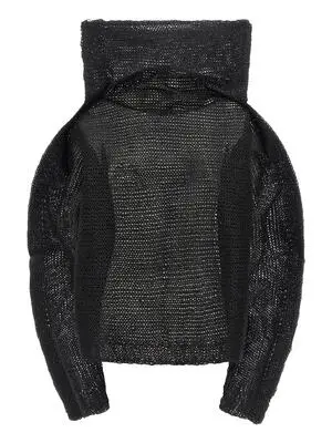 Issey Miyake Panini Top - Black
