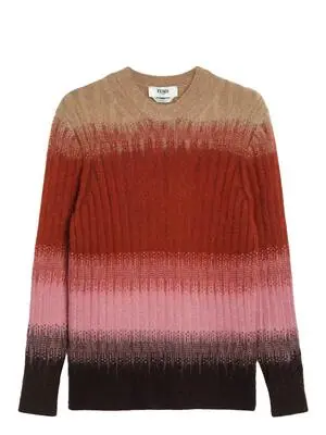 Fendi FENDI Mohair And Wool Sweater Brown