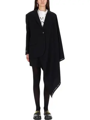 Moschino Wool Flannel Jacket - Black